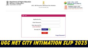 UGC NET City Intimation Slip 2025 Link: City Slips Released for UGC NET ...